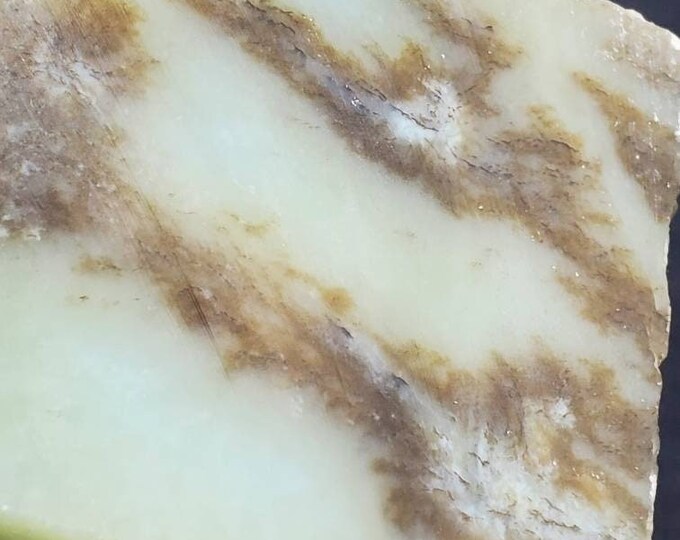 Siberian off White Jade Slab - Etsy