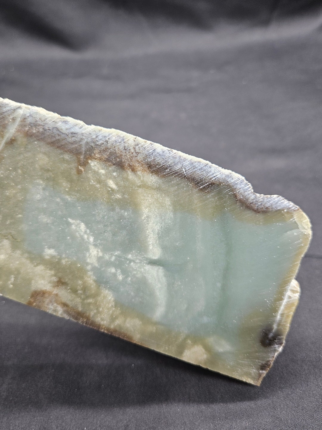 Siberian Blue Jade Slab - Etsy