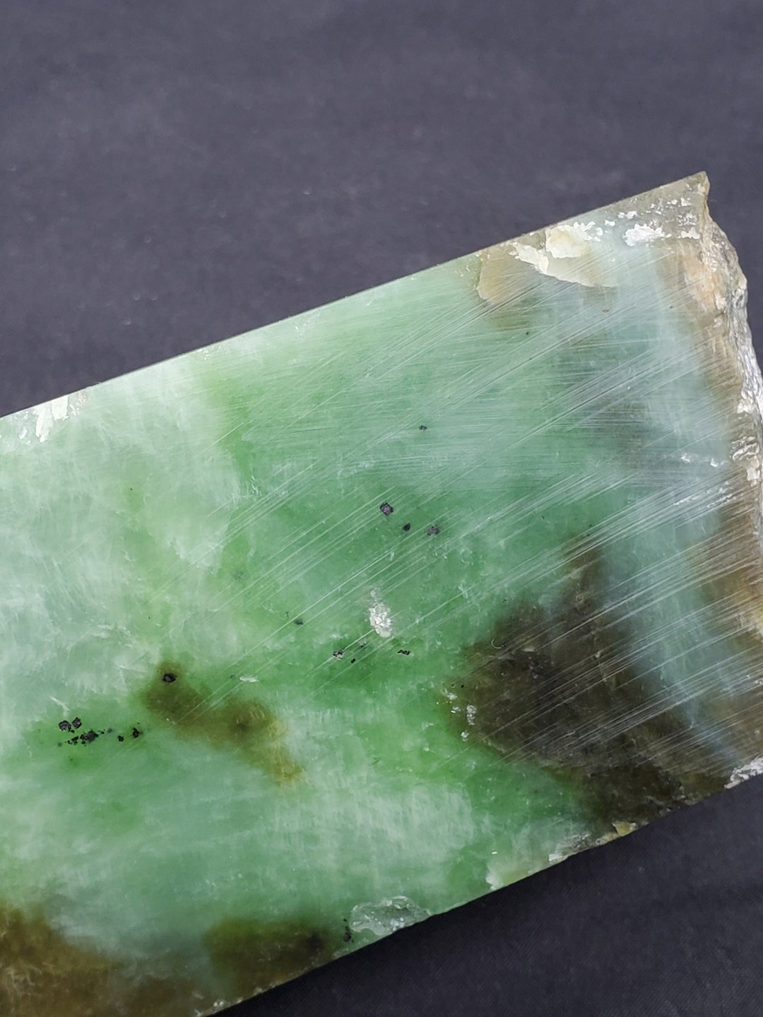 Siberian Three Tone Jade Slab - Etsy