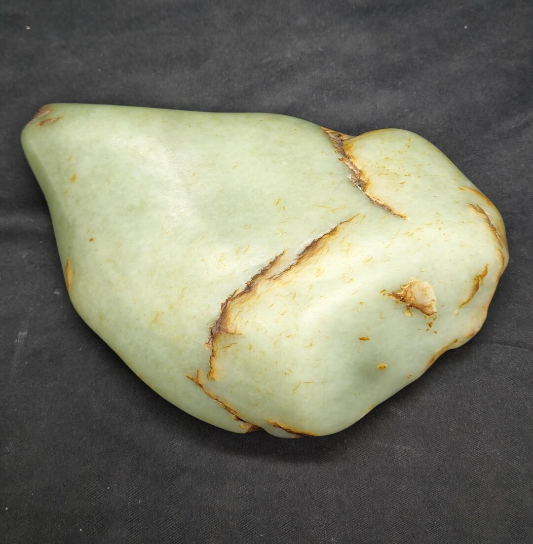 Large Siberian Celadon Jade River Cobble - Etsy