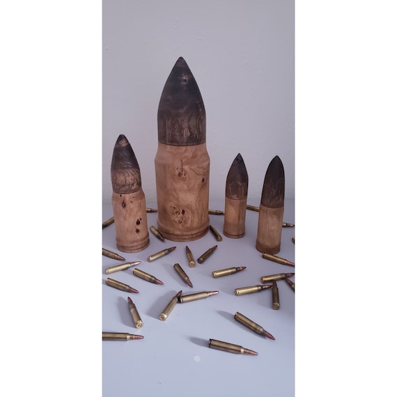 Wooden Bullets / Wood Décor / Farmhouse Décor / Country / | Etsy