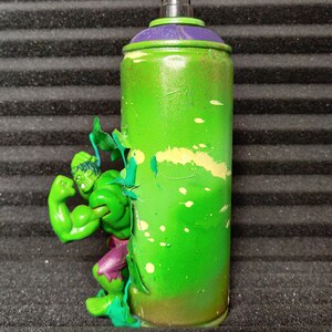 Hulk Action Figure, Original Art Spray Can - Etsy