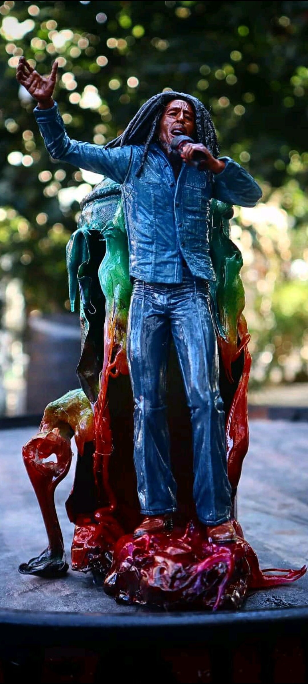 Bob Marley Action Figure, Spray Can Art - Etsy