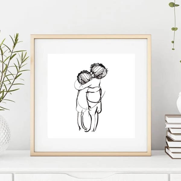 Beach Line Art - Etsy