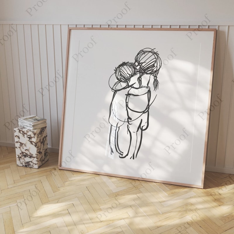 Angel Sibling Portrait - Etsy