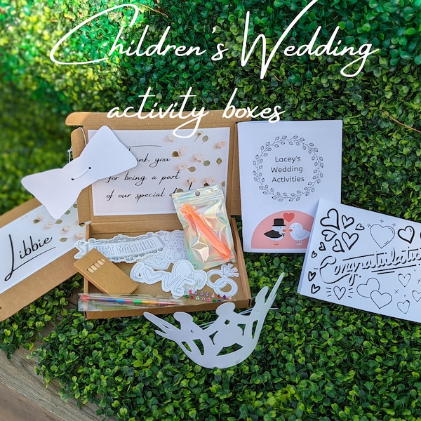 Kids Activity Box - Etsy