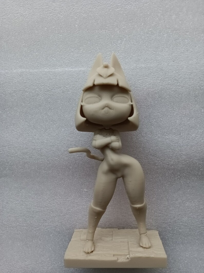 Ankha Cat zone Statue 3D Printed High Quality - Etsy