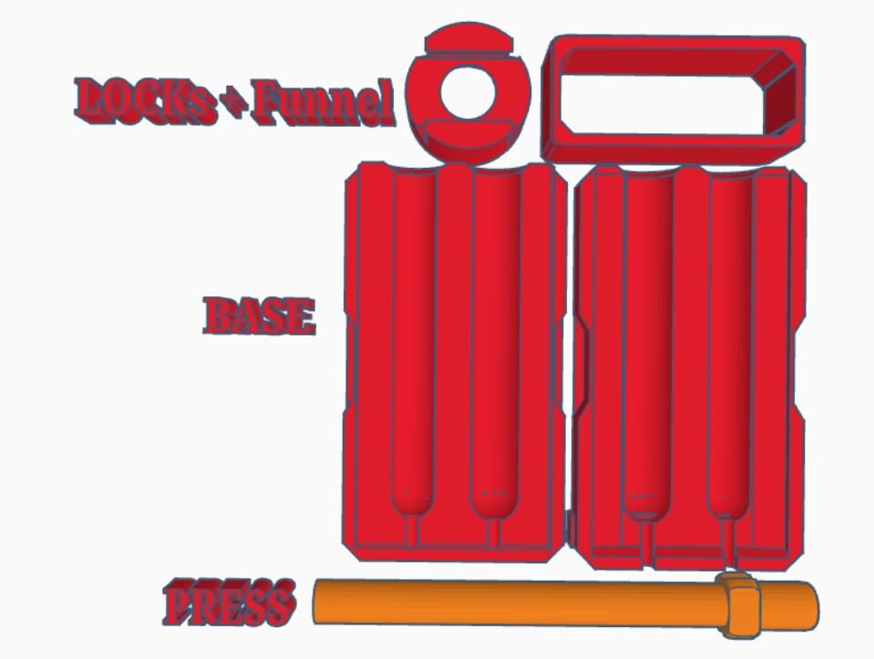 Cannagar/cigar X2 MOULD PRESS for 3D Printer Files - Etsy Australia