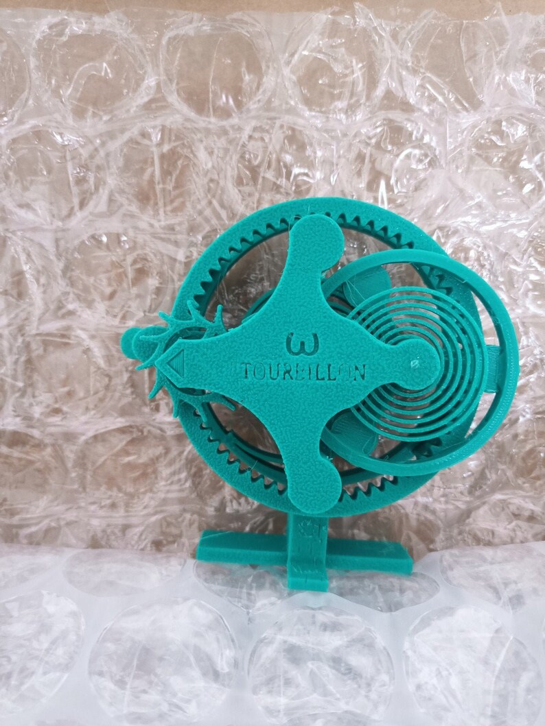 Build Your Omega Tourbillon 3d Printed Learning Kit Watch Mechanism - Etsy