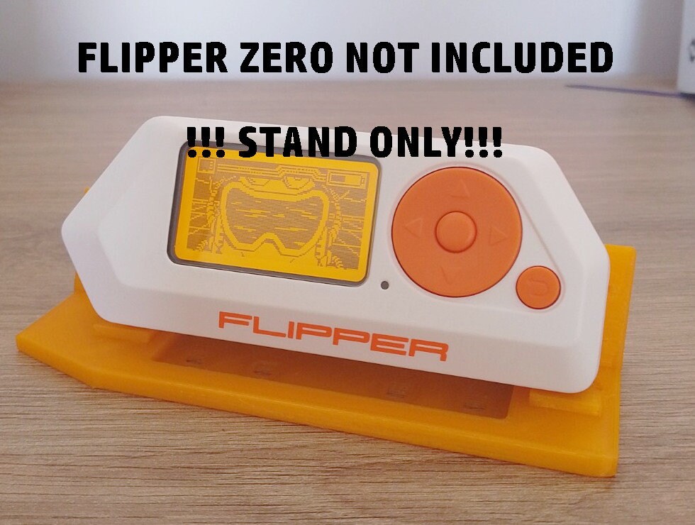 3D Printed STAND for FLIPPER ZERO - Etsy