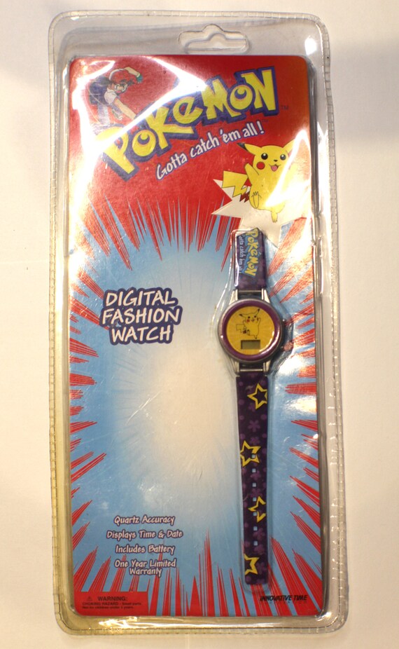 Pokemon, Cartoon, Digital Watch, Folding, Wrist Watch… - Gem