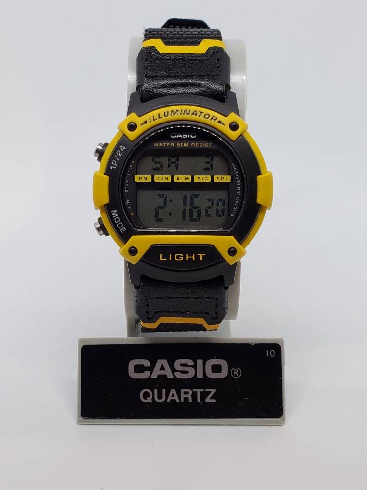 Vintage Watch Mens/kids Watch Casio Ref. W-92H Polyester - Etsy