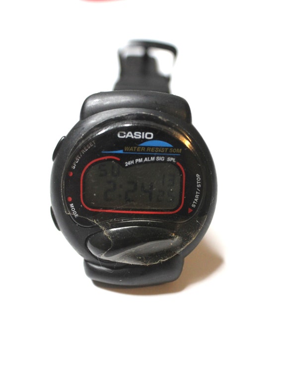 vintage casio watch 1980s - Gem