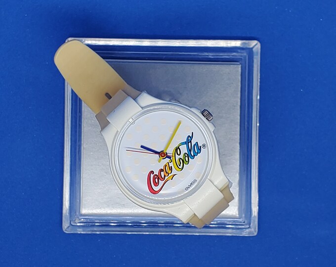 Vintage Swatch Watch/coca-cola/ladies - Etsy