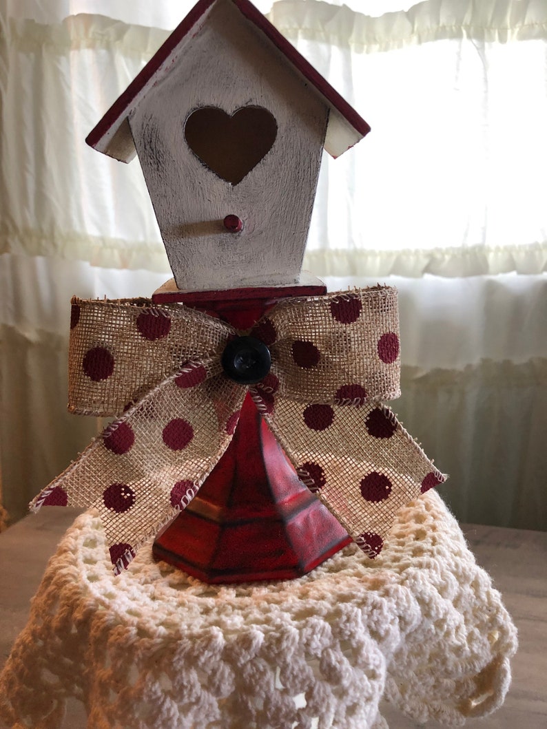 Farmhouse Style Birdhouse - Etsy
