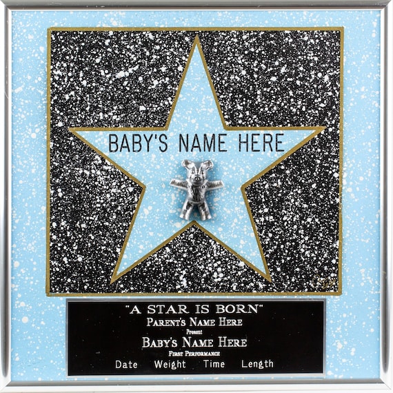 Custom Hollywood Star Graphic