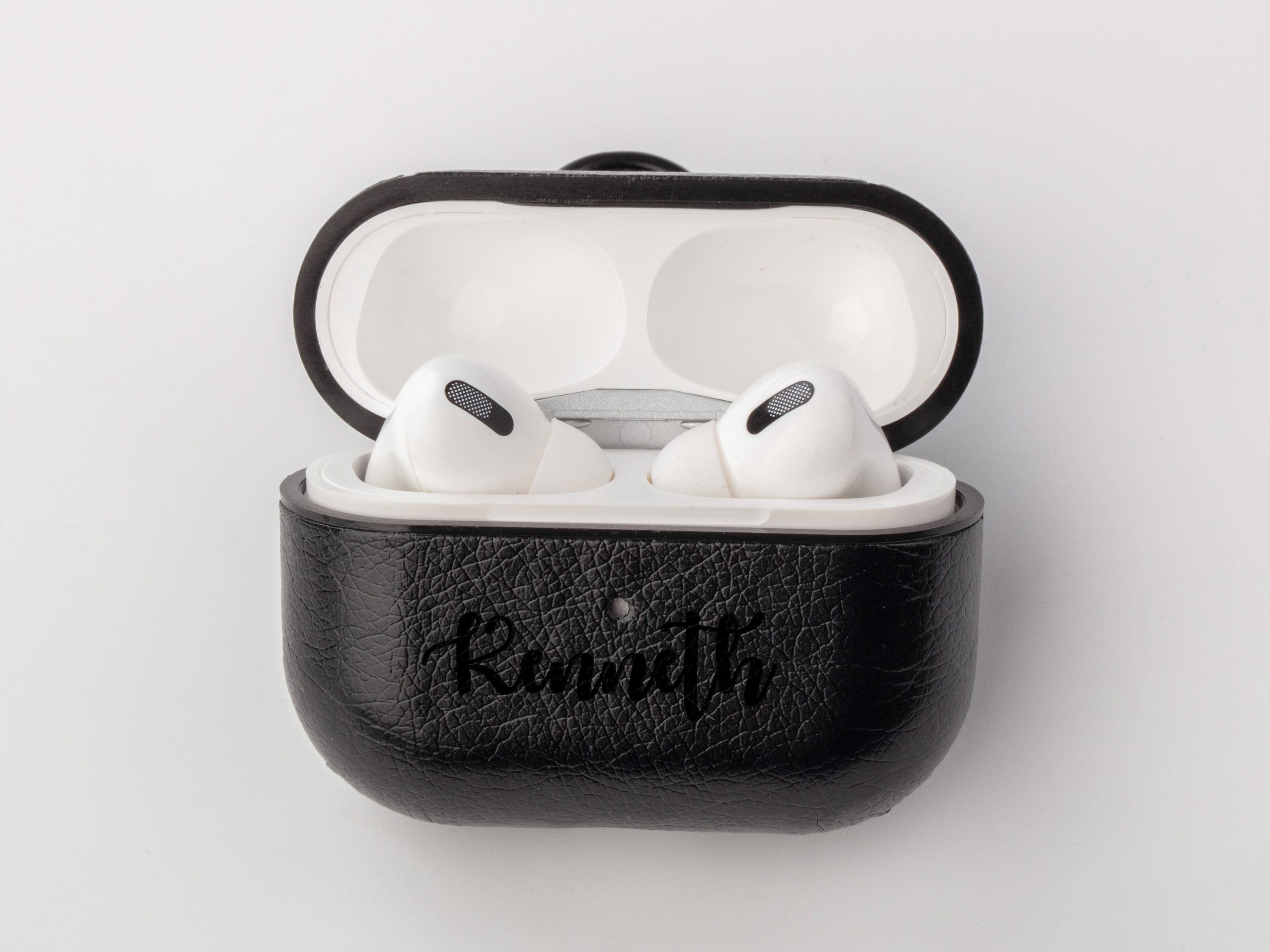 Personalized Leather Airpod Pro Case Cover Custom Airpods Etsy