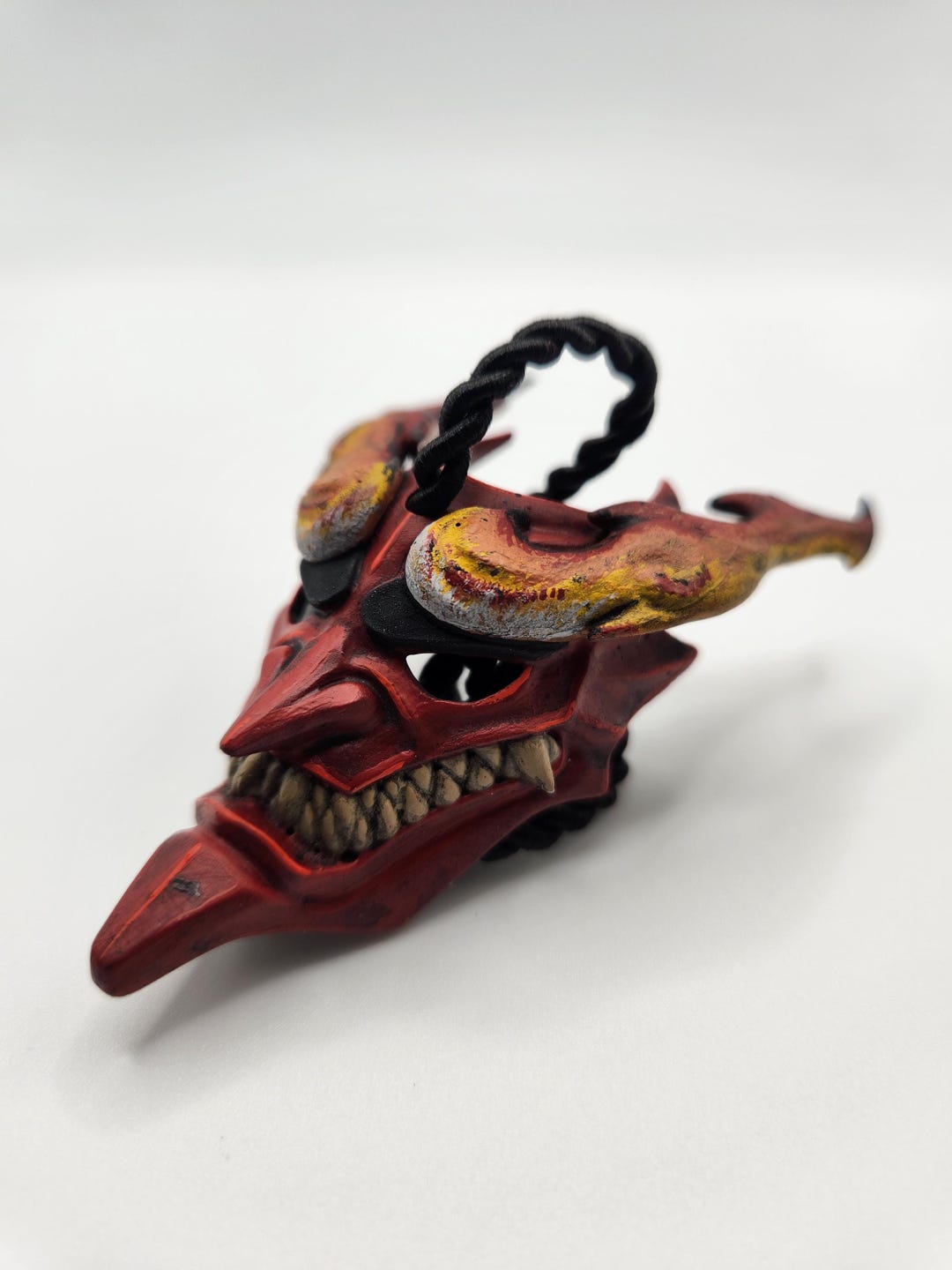 Samurai Oni Mask III Car Rear View Mirror Accessory. - Etsy