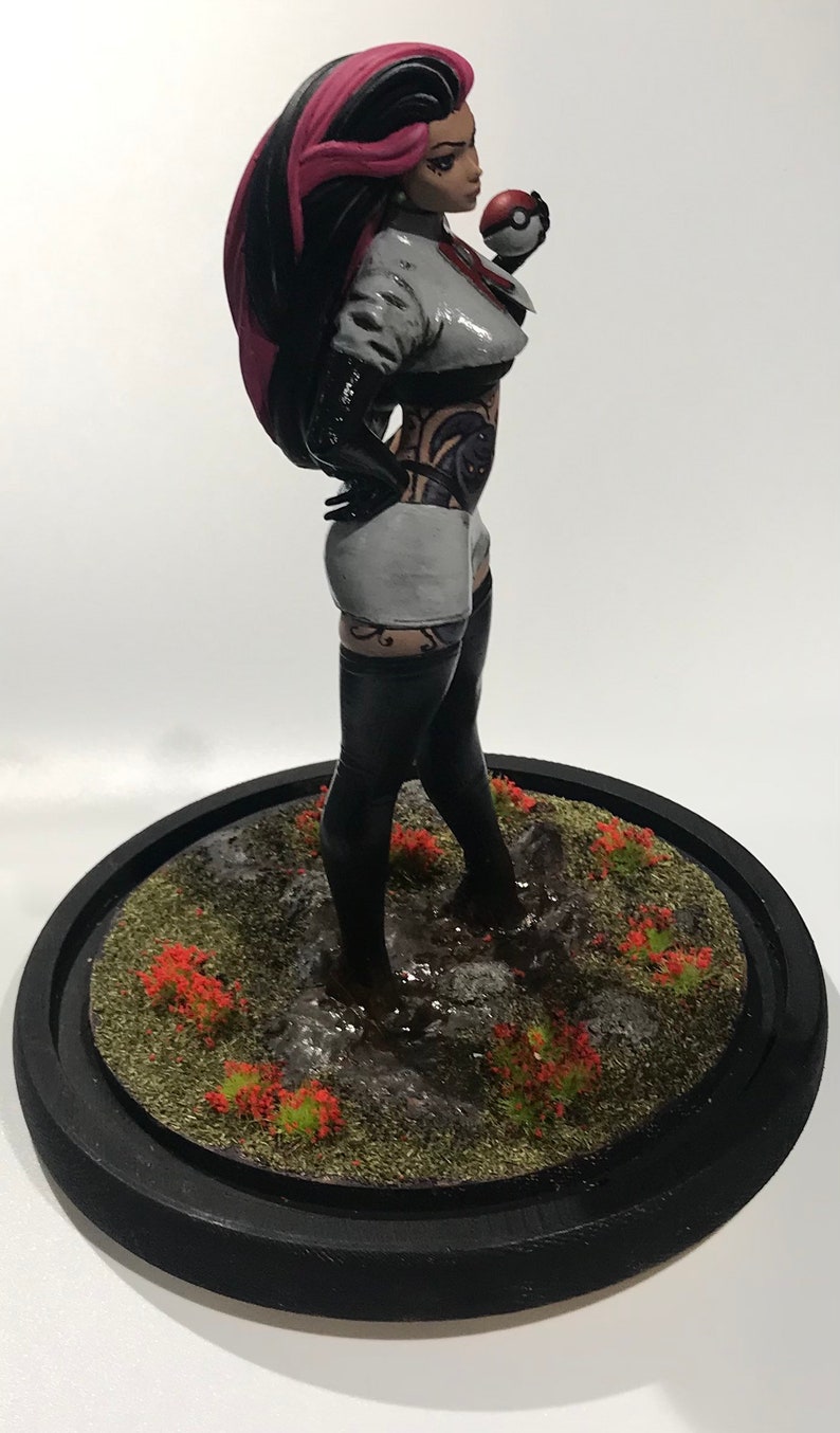 Team Rocket Jessie Diorama with Glass Dome. - Etsy