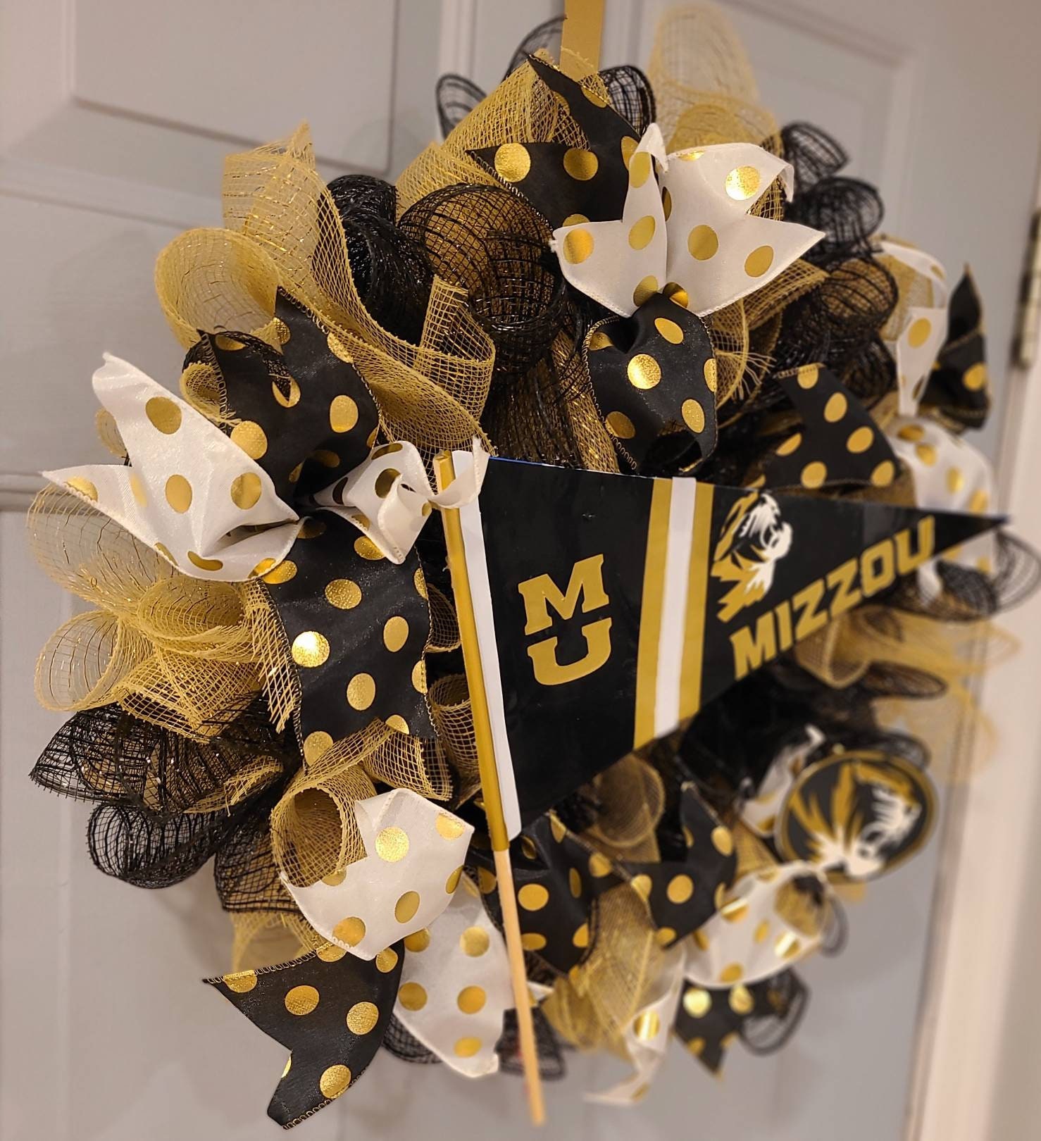 Mizzou Wreath - Etsy