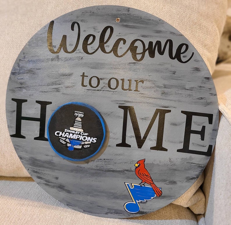 Saint Louis Welcome Sign/door Hanger - Etsy