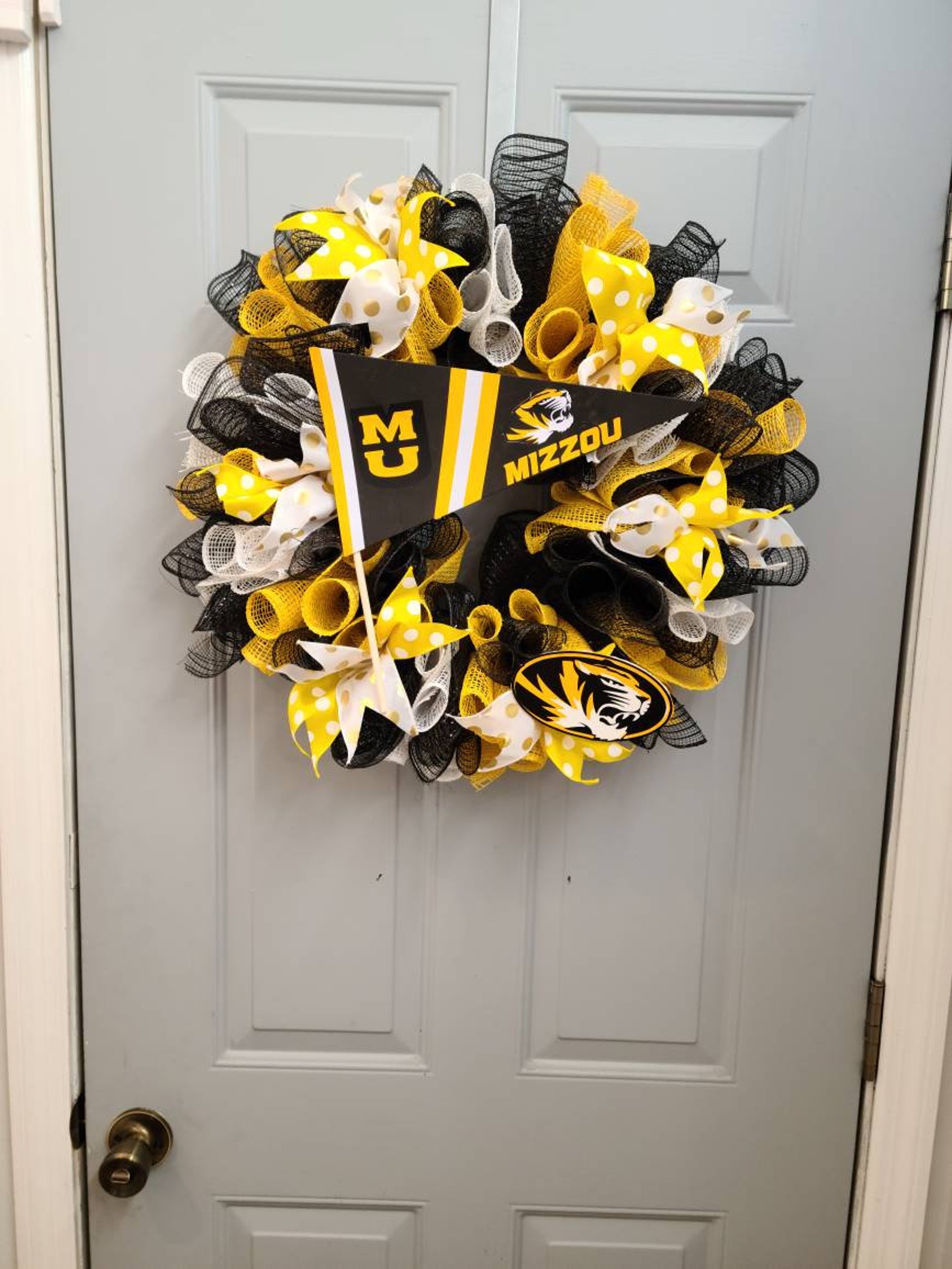 Mizzou Wreath - Etsy