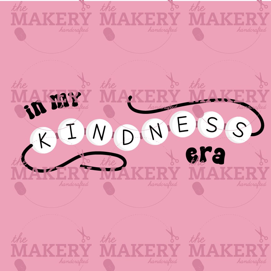 Kindness Friendship Bracelet Svg, Kindness Era Pink Shirt Day Design ...