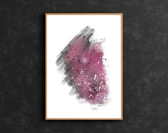 Printable Abstract A4 Art - 0001 - Etsy