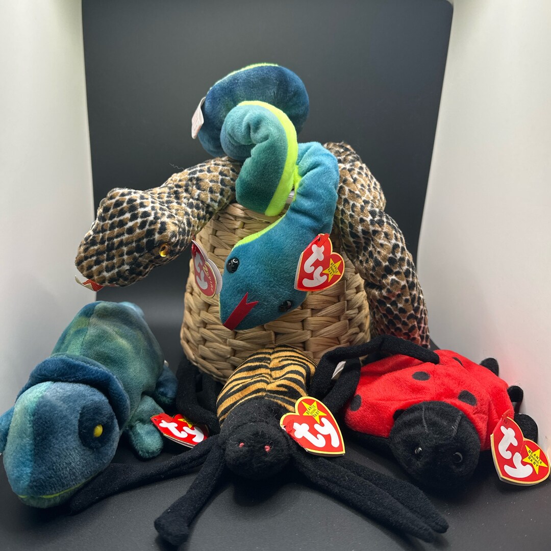 Beanie Babies - Reptiles & Insects - Etsy