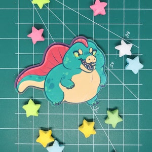 CHONKY Spinosaurus - STICKER - Etsy