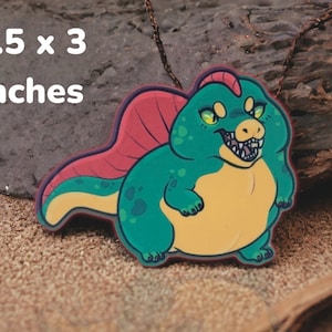 CHONKY Spinosaurus - STICKER - Etsy