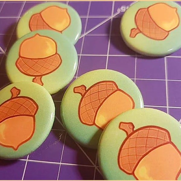 Acorn Button - Etsy