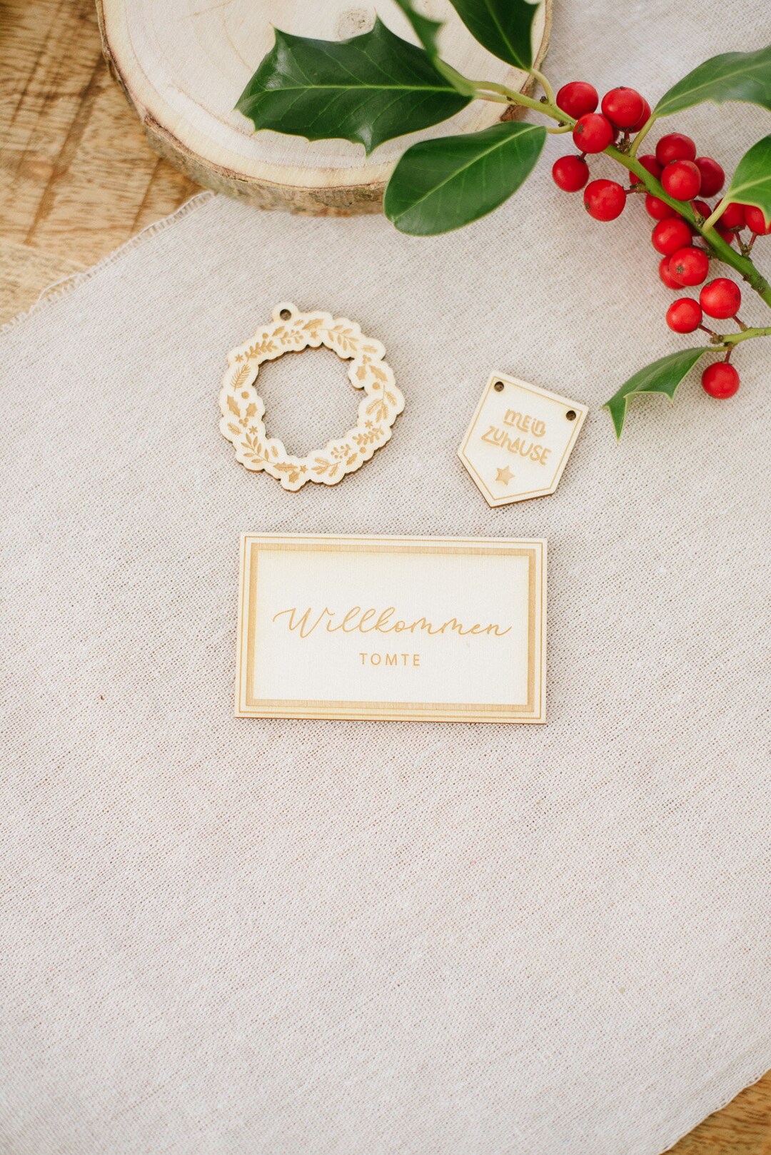 Gnome Door Decoration Set - Etsy