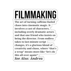 Film Stickers, Movie Decor, Cinema Art, Filmmaker Gift, Video Stickers ...