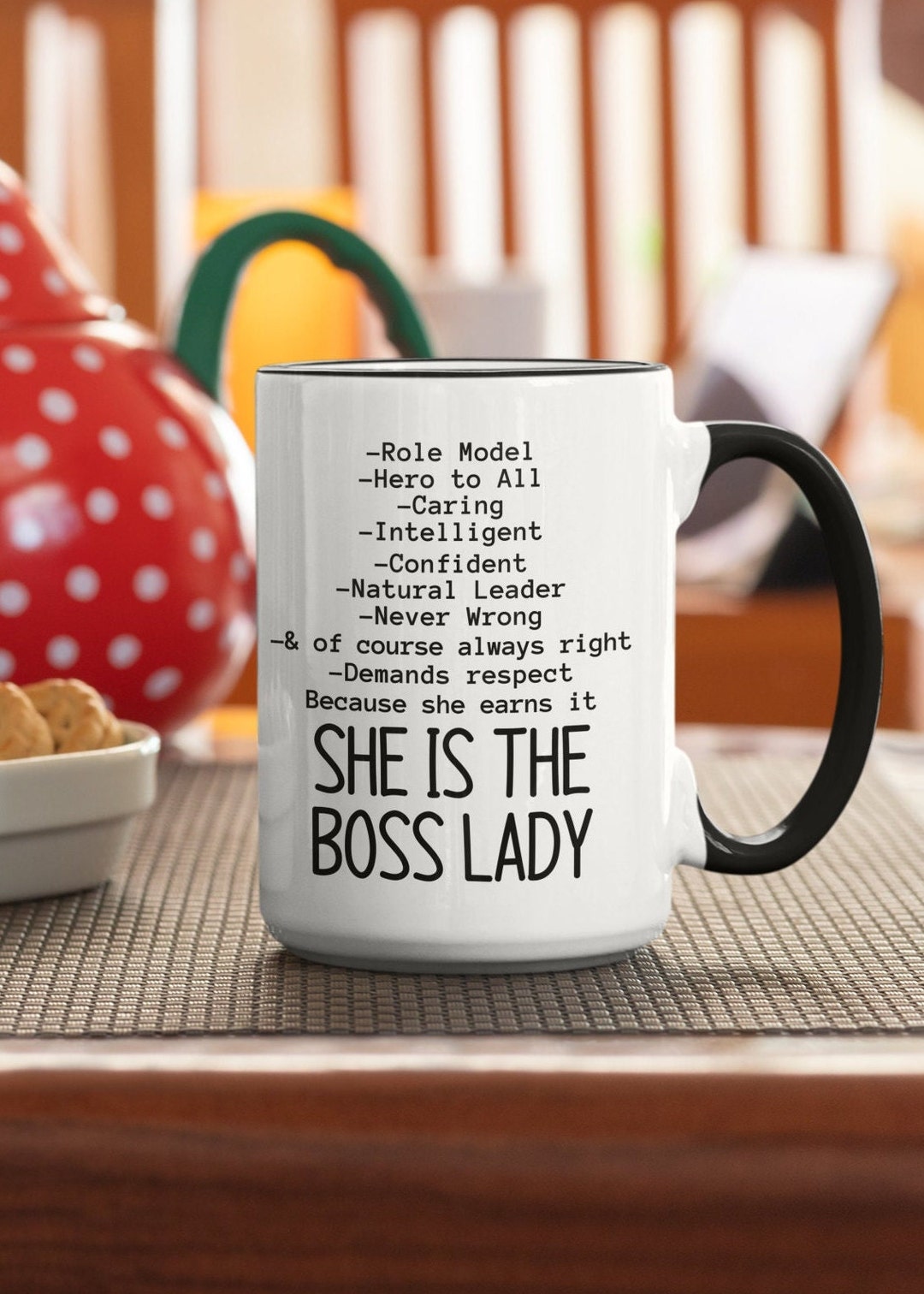 Boss Lady Mug | Empowering Coffee Cup | Inspirational Mug for Her ...