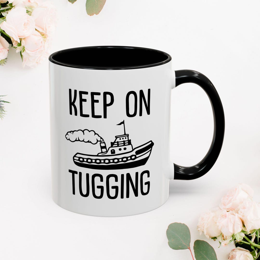 Tugboat Mug, Nautical Mug, Maritime Gift, Boat Lover Mug, Sea Theme Mug ...