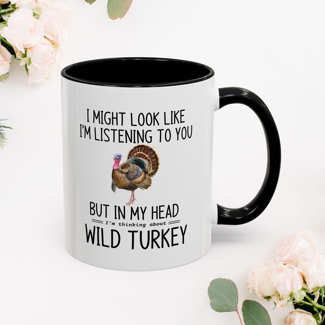 Wild Turkey Mug, Game Bird Mug, Bird Lover Mug, Nature Bird Mug ...