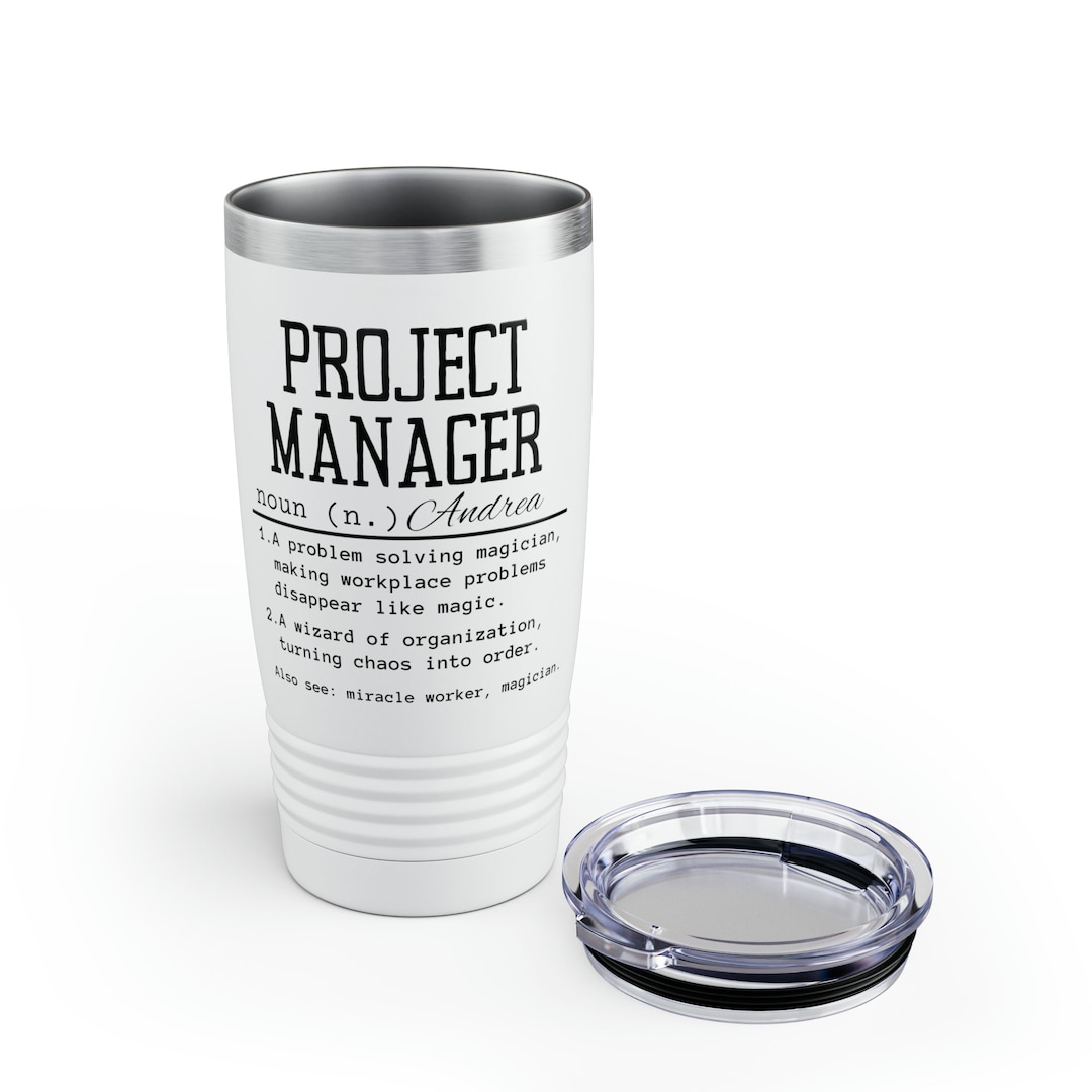 Or Christmas Gift Idea. | Funny Project Manager Travel Mug | Coworker ...