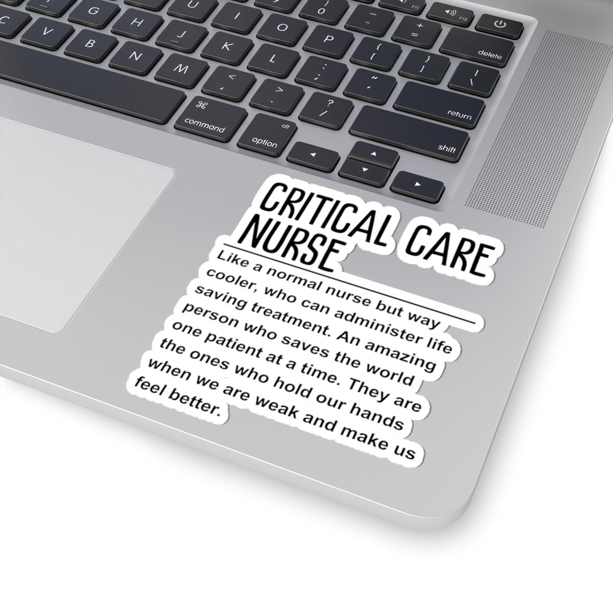 Critical Care Nurse | Ccu Nurse Sticker | Icu Nurse Gift | Icu Nurse ...