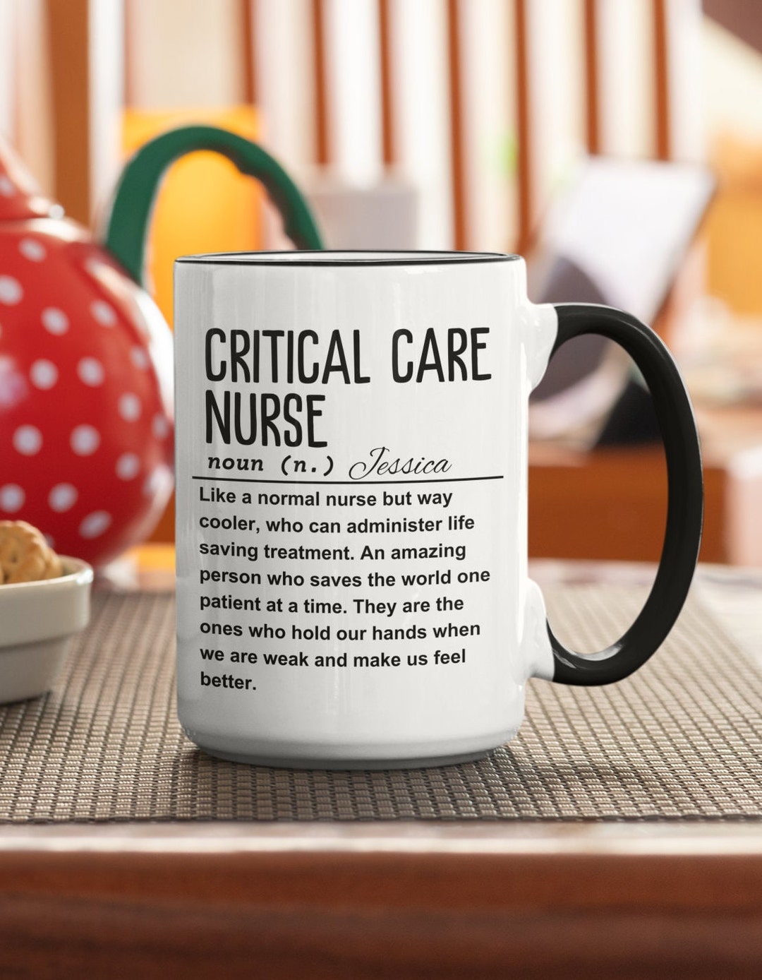 Buy Critical Care Nurse Mug | ICU Nurse Gift Online in India - Etsy