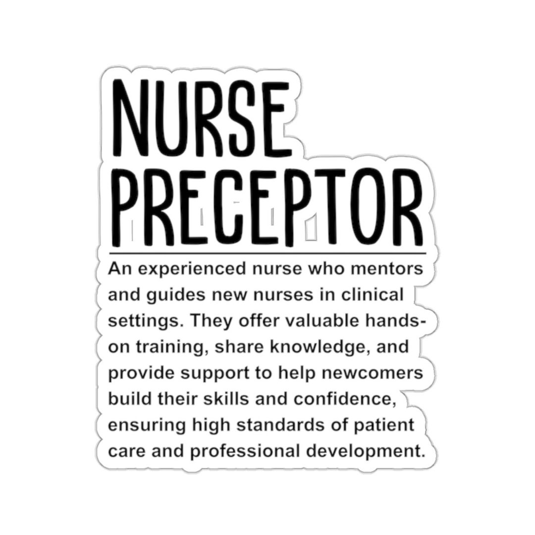 Nurse Preceptor, Nursing Stickers, Preceptor Gift, Nurse Mentor ...