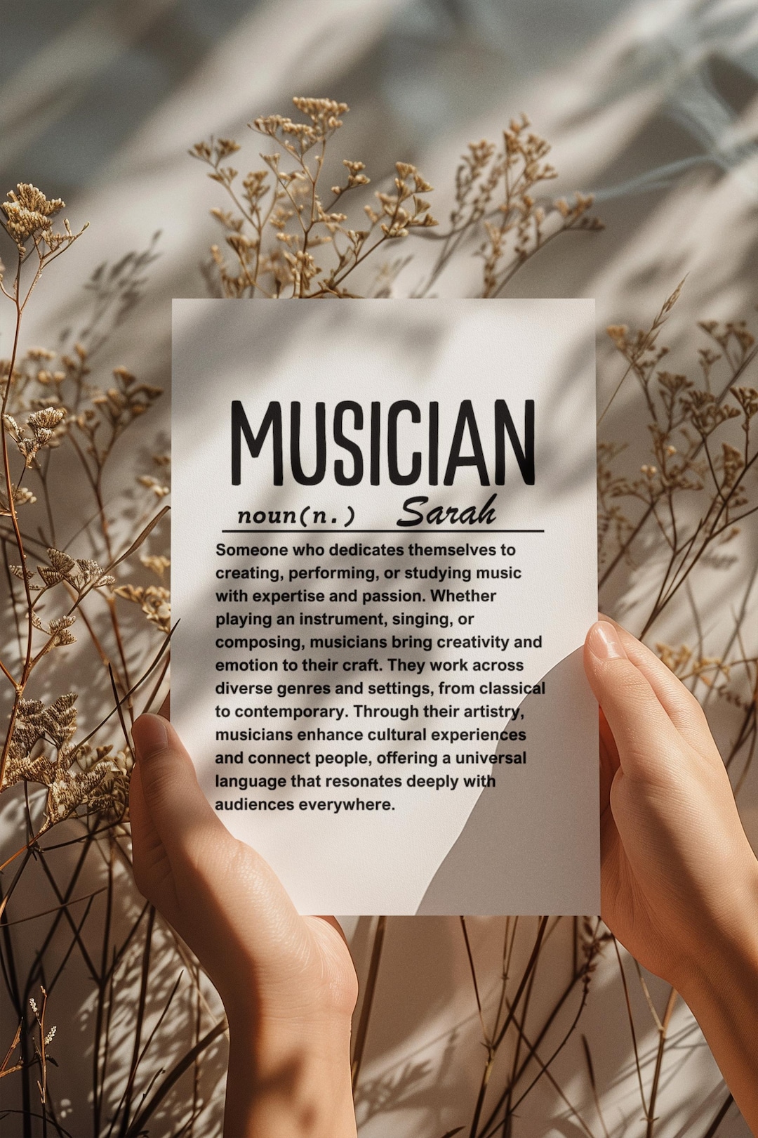 Musician Ecard, Digital Download, Music Lover Card, Digital Music Card ...