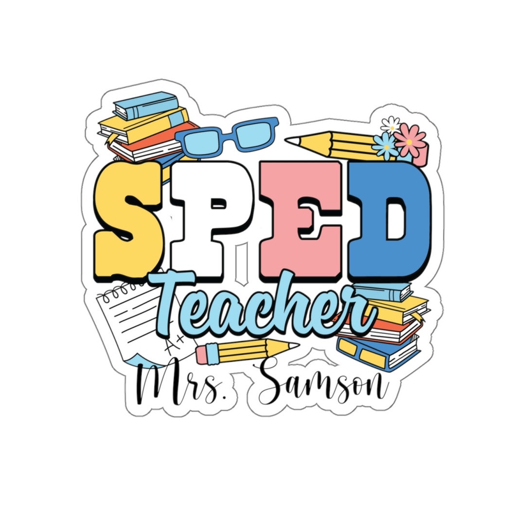 Sped Sticker Special Education Sticker Sped Teacher Gift Ese Sticker ...