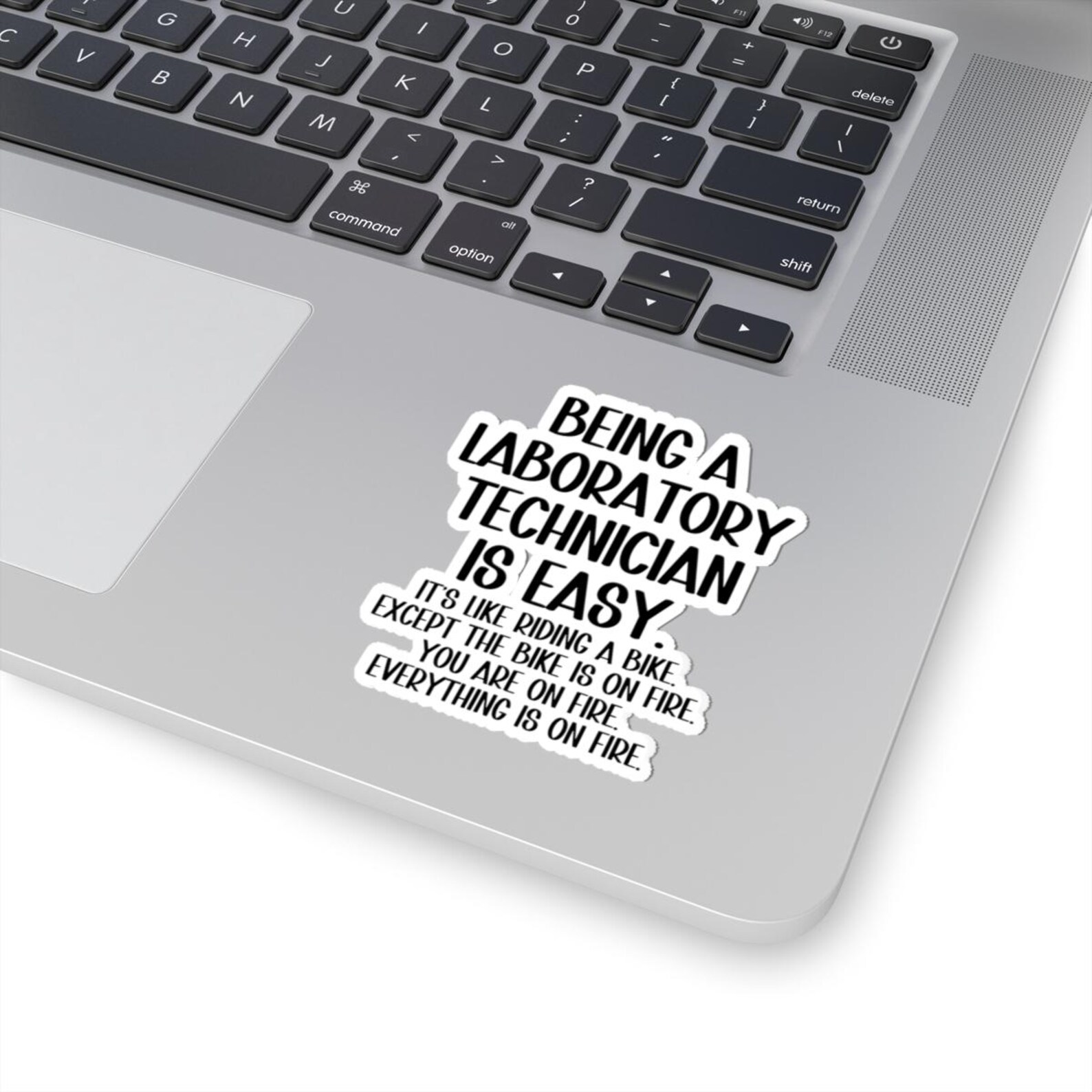 Lab Technician Sticker, Science Sticker, Lab Tech Decal, Medical ...