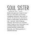 Soul Sister Sticker, Best Friend Sticker, Sister Gift Sticker ...