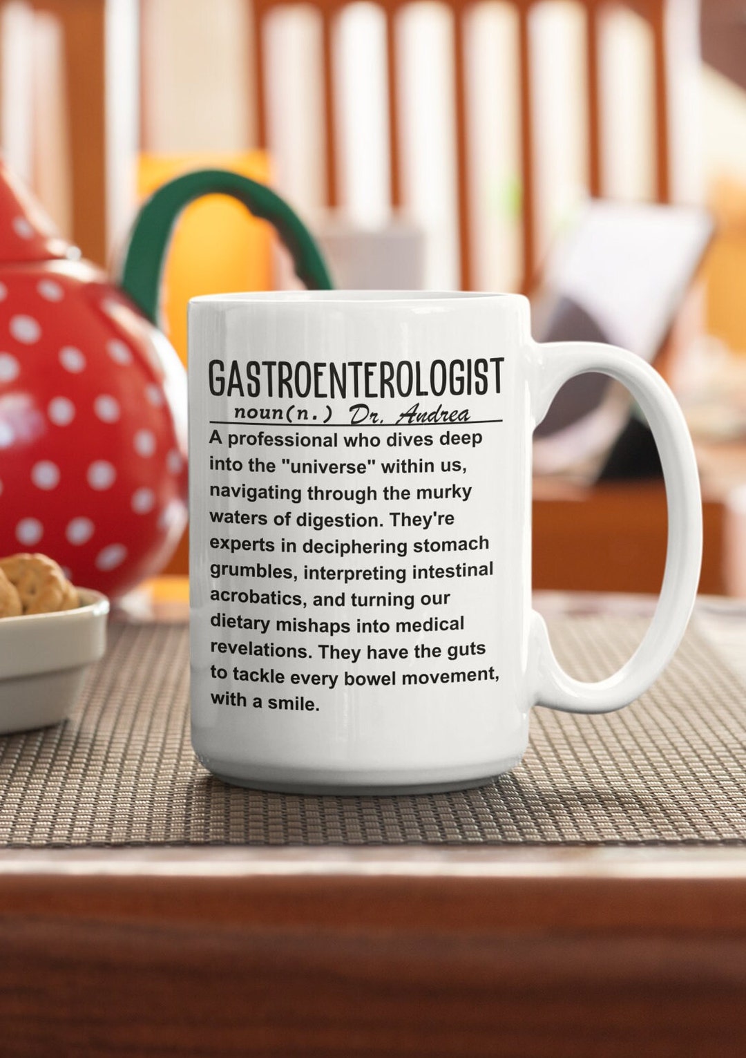 Gastroenterologist Definition Mug, Funny GI Doctor Gift - Etsy