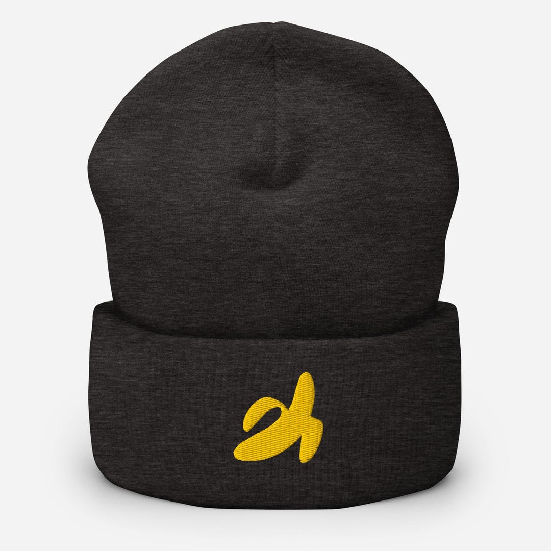 Banana Embroidery Beanie – Fun Fruit Hat - Etsy