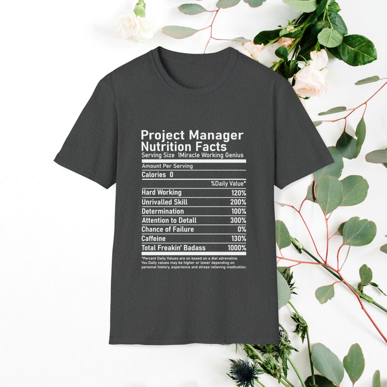 Gift for Project Manager Manager Tshirt Manager Tee Team - Etsy