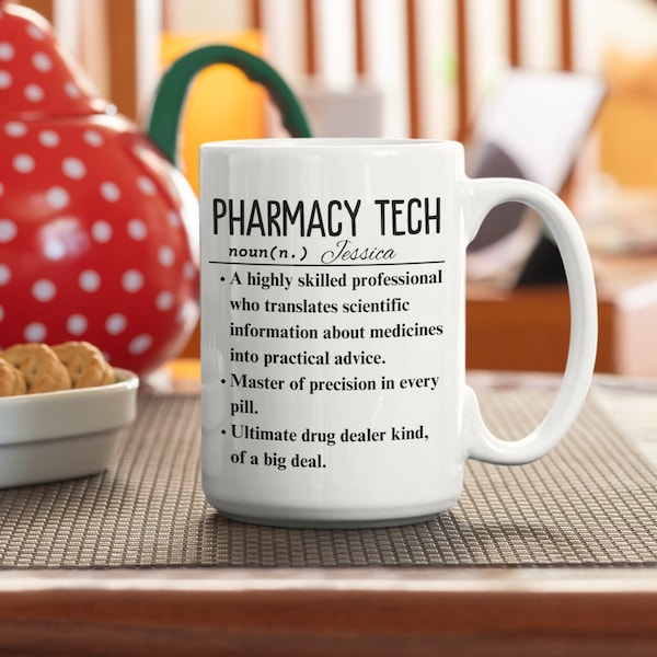 Pharmacy Tech Mug - Etsy
