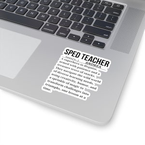 Sped Teacher Sticker, Special Ed Gifts, Teacher Appreciation, Education ...